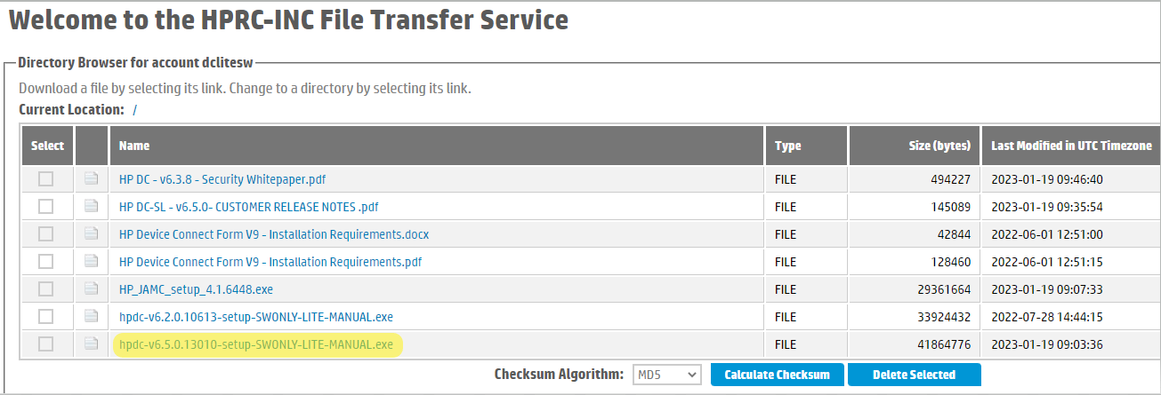 HP DC (Device Connect) Software Installation – Paragon WS