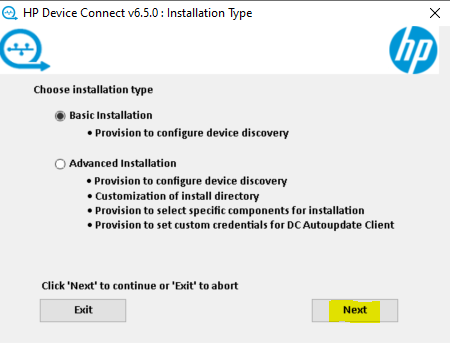HP DC (Device Connect) Software Installation – Paragon WS