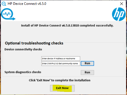 HP DC (Device Connect) Software Installation – Paragon WS
